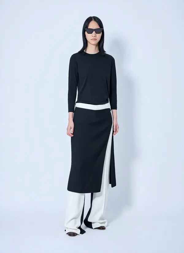 Phoebe Philo Cropped Sleeve T-shirt
