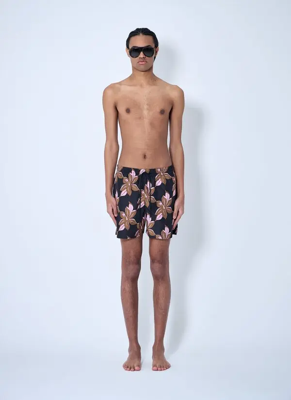 Gucci Printed Poplin Swim Shorts