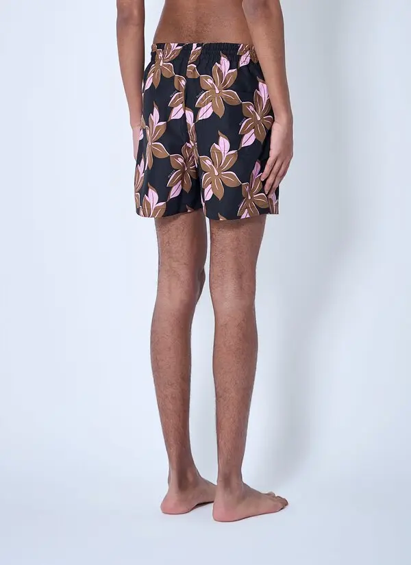 Gucci Printed Poplin Swim Shorts