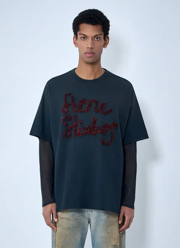 Acne Studios Logo Motif T-shirt