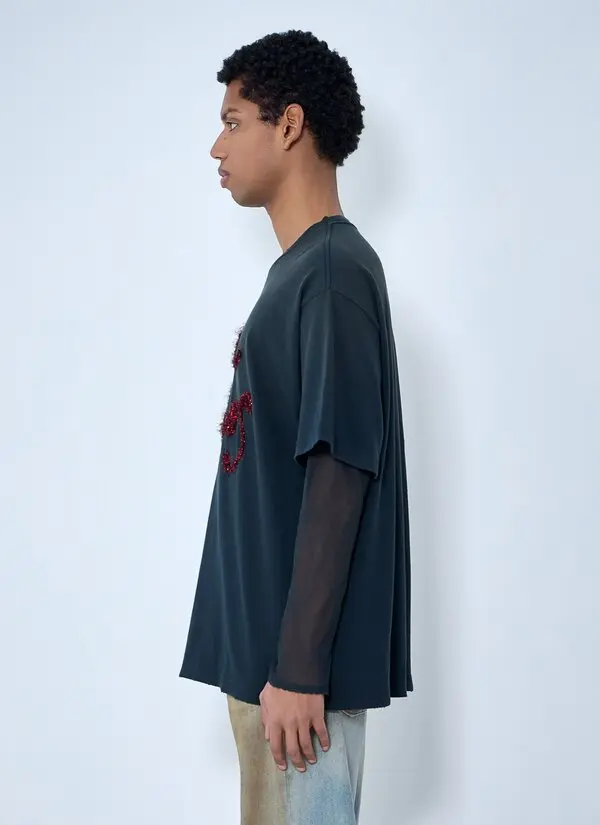 Acne Studios Logo Motif T-shirt