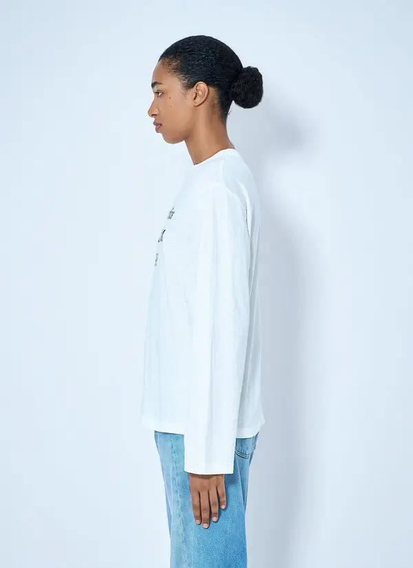 Acne Studios Logo Motif Long-sleeve T-shirt