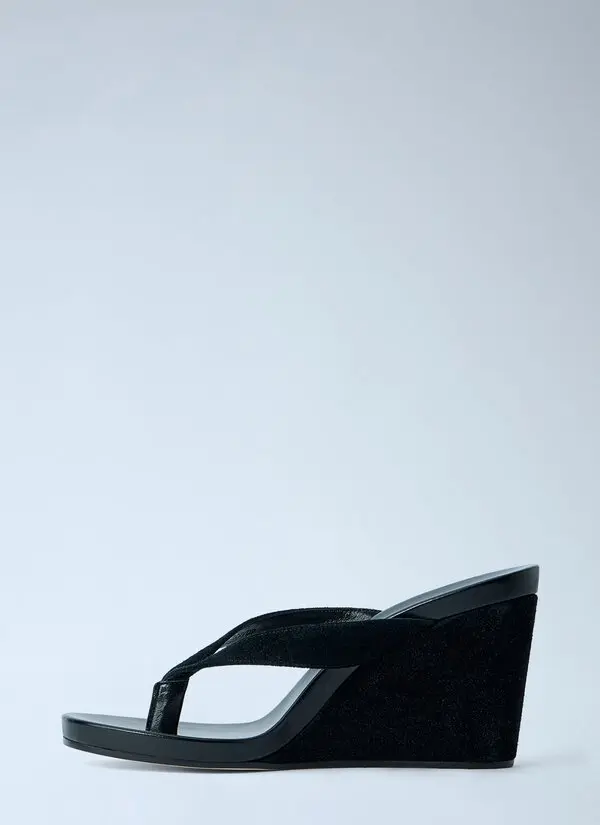 Phoebe Philo Round Wedge Sandals