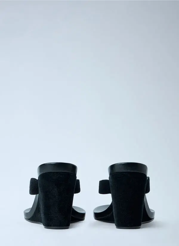 Phoebe Philo Round Wedge Sandals