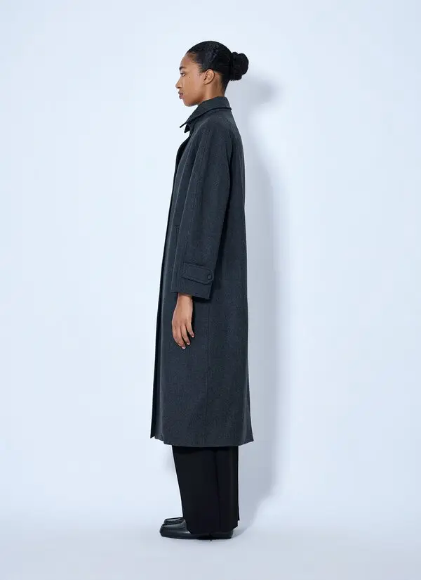 JIL SANDER Single-breasted Wool Coat