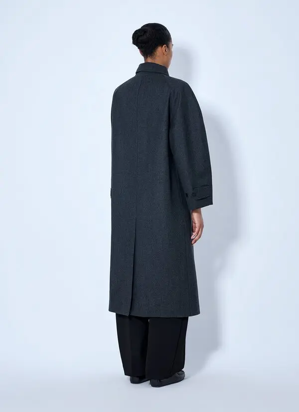 JIL SANDER Single-breasted Wool Coat