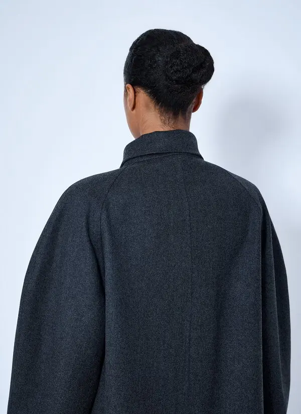 JIL SANDER Single-breasted Wool Coat