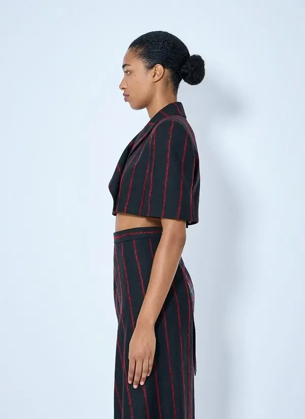 VIVIENNE WESTWOOD Cut Off One Button Blazer
