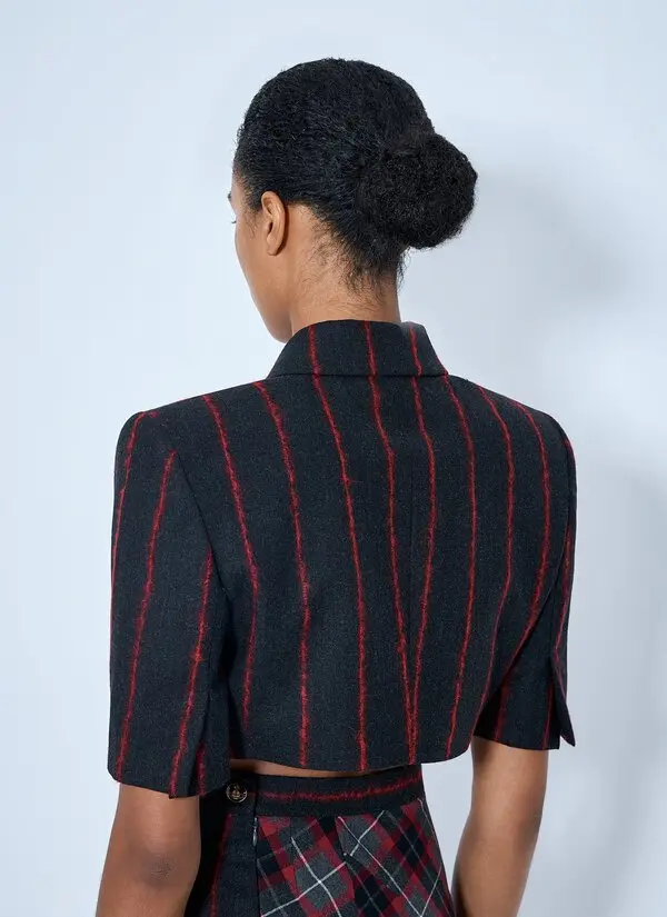 VIVIENNE WESTWOOD Cut Off One Button Blazer