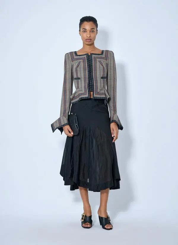 VIVIENNE WESTWOOD Judy Blazer With Peplum Hem - Gray