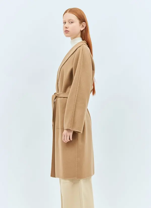 Max Mara Cashmere Cardigan Coat - Cream