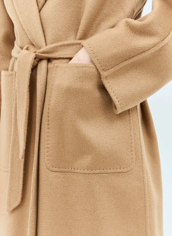 Max Mara Cashmere Cardigan Coat - Cream