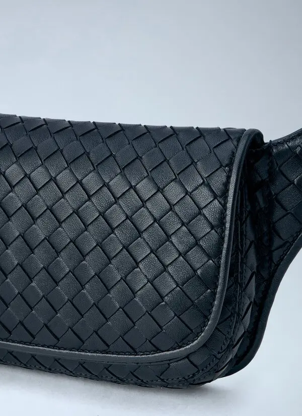 Bottega Veneta Intrecciato Woven Leather Belt Bag