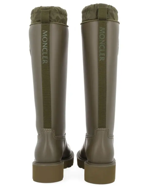Moncler Kickstream Knee High Boots - Green