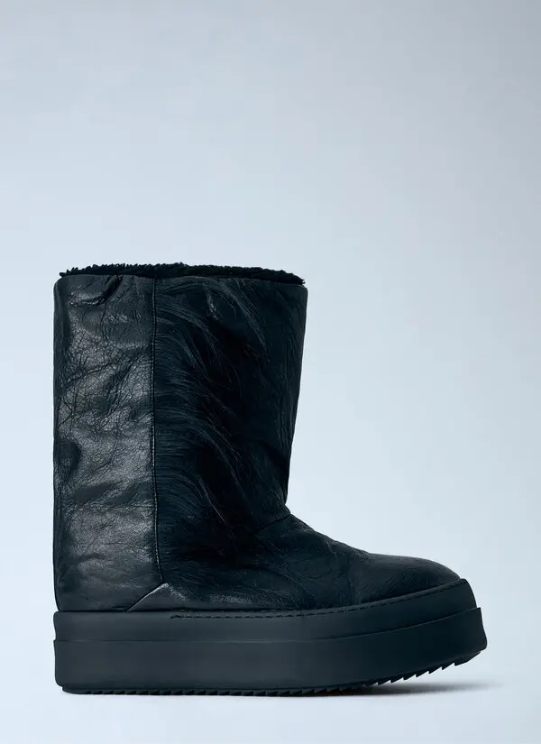 Rick Owens Fringed Mega Bumper Lunar Boots