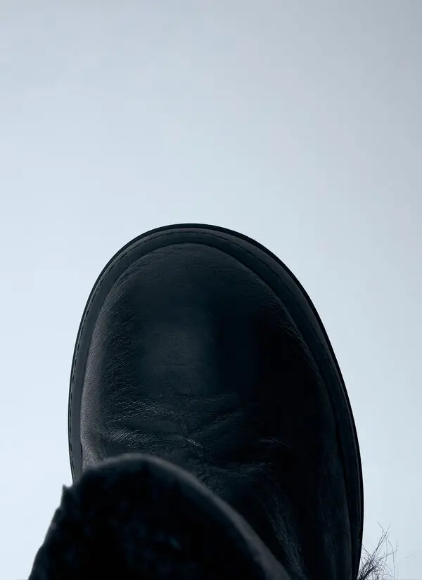 Rick Owens Fringed Mega Bumper Lunar Boots