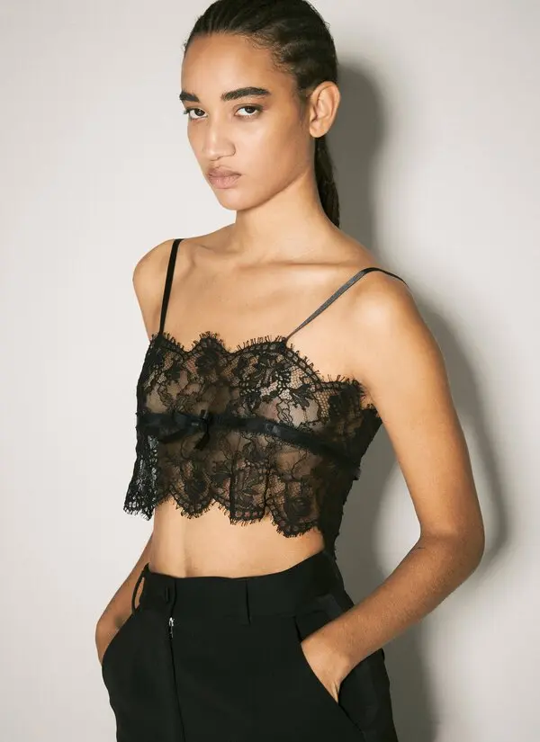 Dolce & Gabbana Lace Lingerie Top