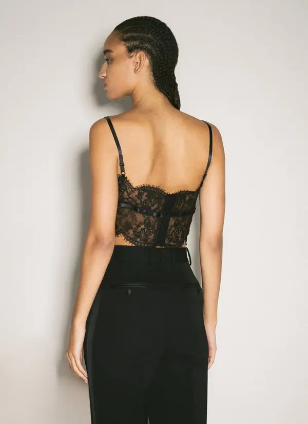 Dolce & Gabbana Lace Lingerie Top