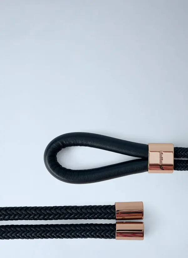 Max Mara Braided Leather Belt