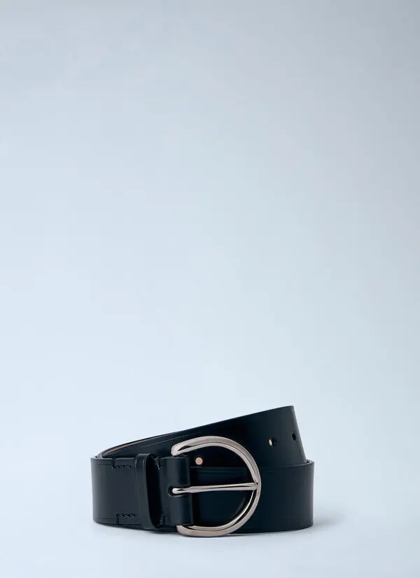 Phoebe Philo Round Buckle Belt