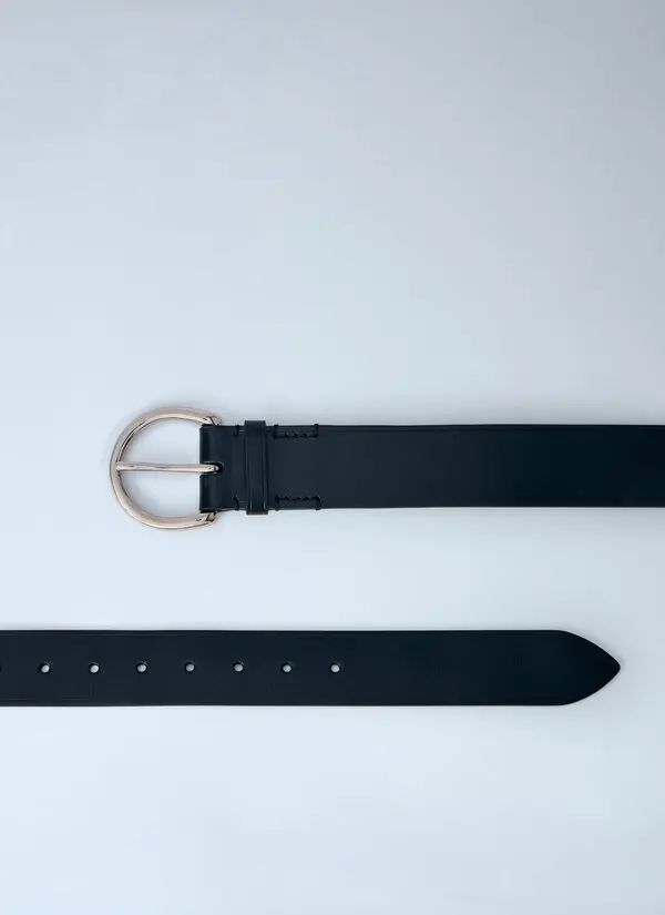 Phoebe Philo Round Buckle Belt