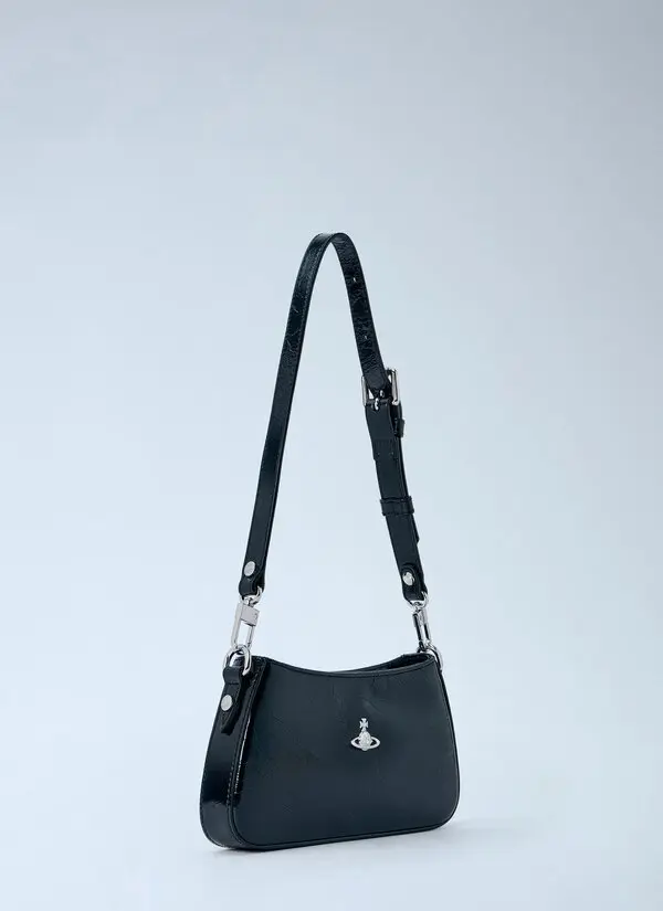 VIVIENNE WESTWOOD Tasha Shoulder Phone Bag - Black