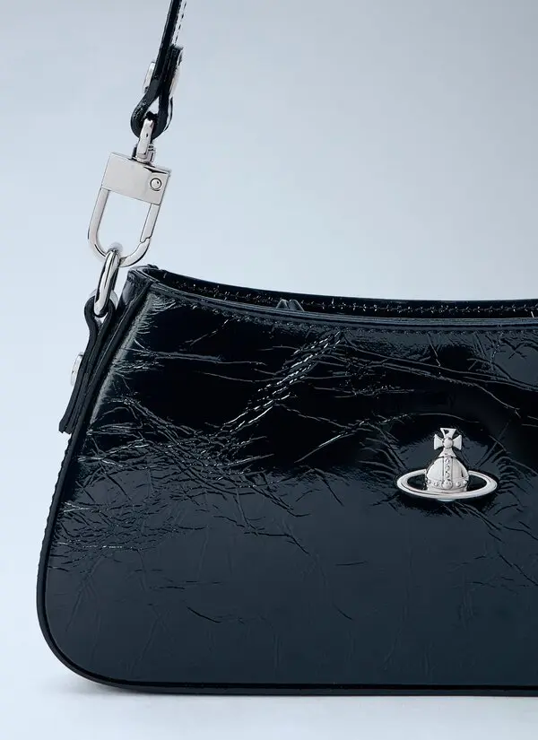 VIVIENNE WESTWOOD Tasha Shoulder Phone Bag - Black
