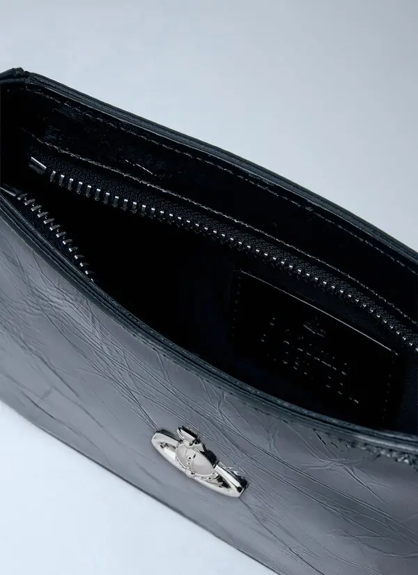 VIVIENNE WESTWOOD Tasha Shoulder Phone Bag - Black