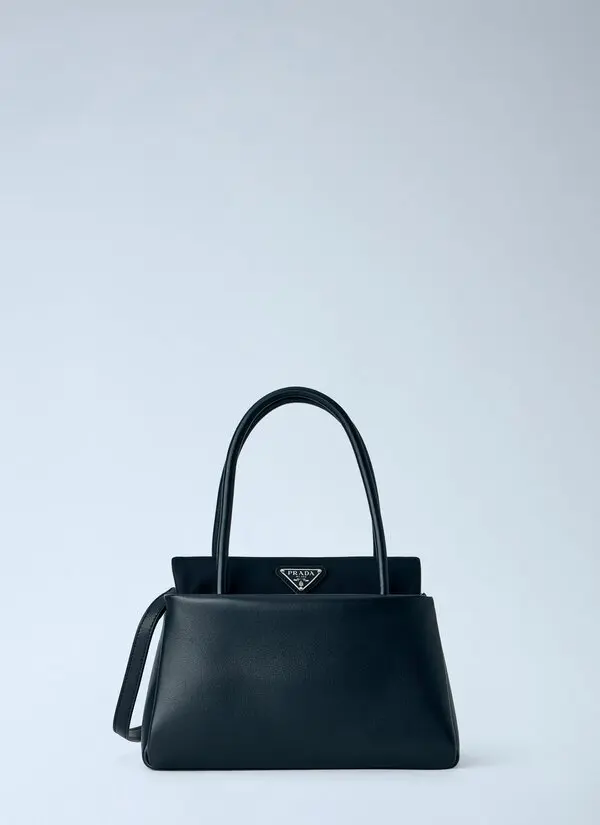 Prada Passage Small Handbag With Re-nylon Flap