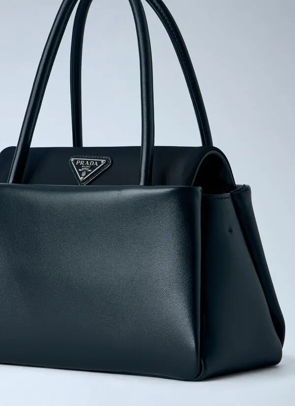 Prada Passage Small Handbag With Re-nylon Flap