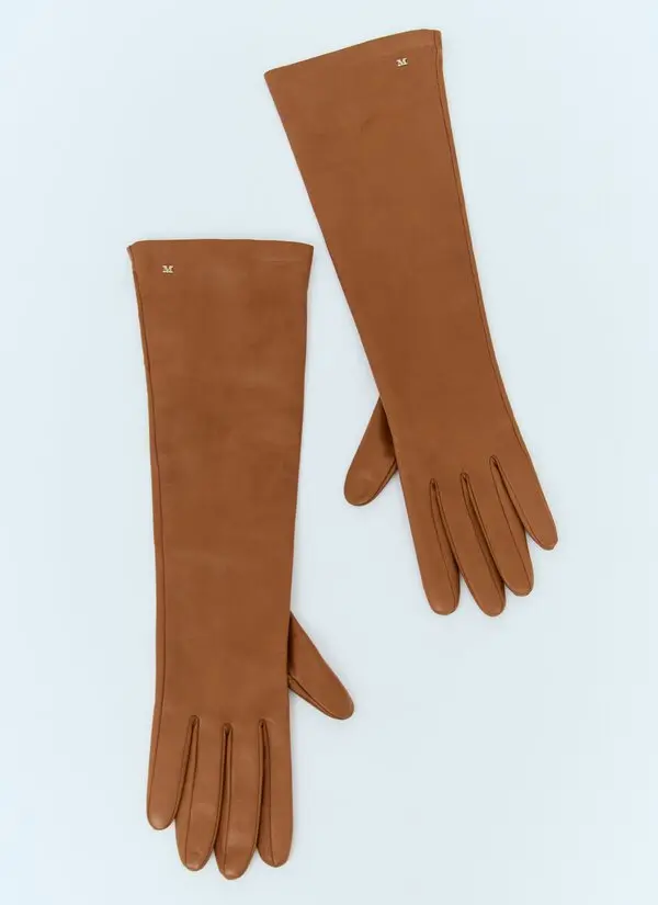 Max Mara Leather Gloves