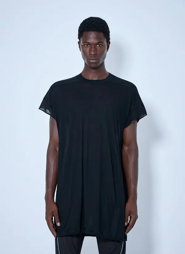 Rick Owens Jumbo Short Sleeve T-shirt - Black