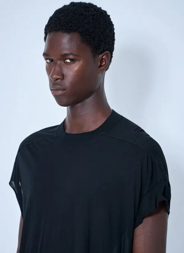 Rick Owens Jumbo Short Sleeve T-shirt - Black