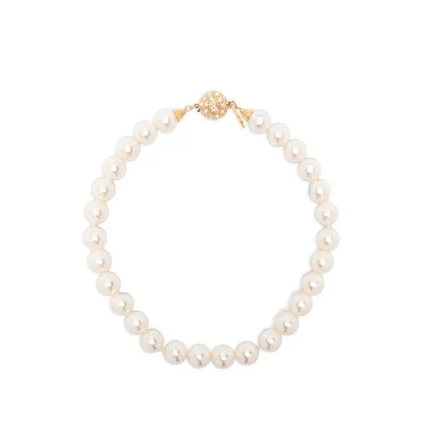 Alessandra Rich Neutrals Necklaces - Cream