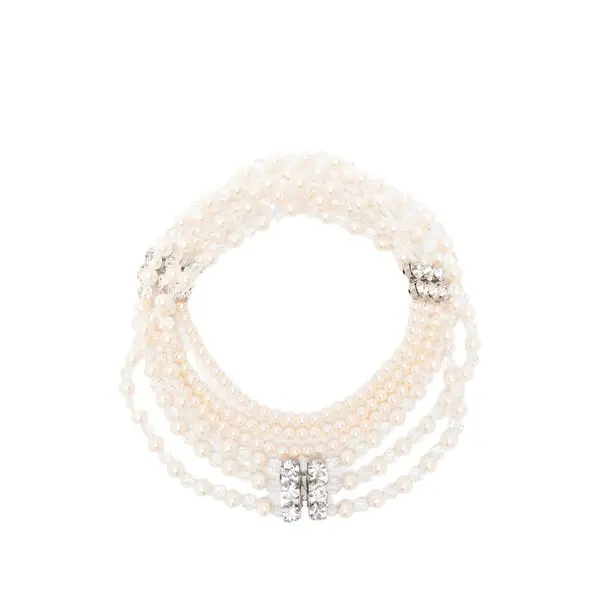 Alessandra Rich Neutrals Necklaces