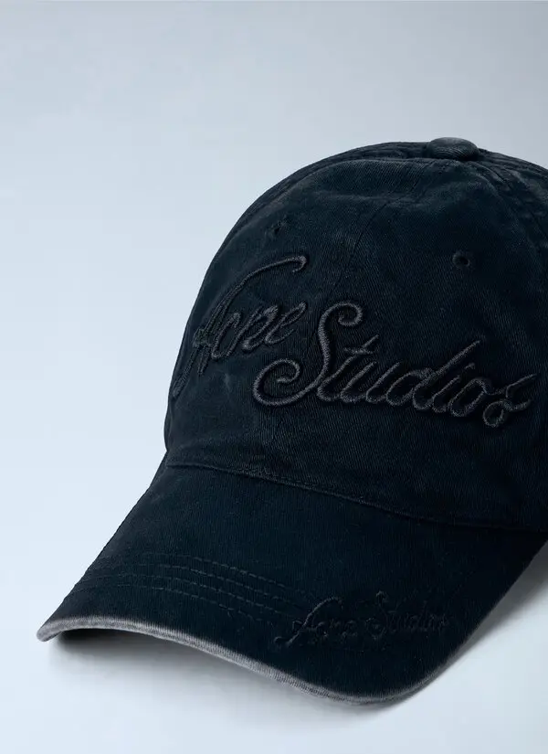 Acne Studios Embroidered Logo Cap