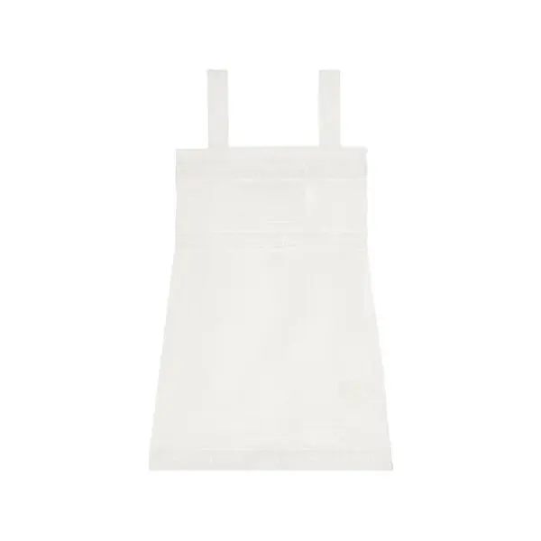GANNI Lace Trimmed Square Neck Day Dress