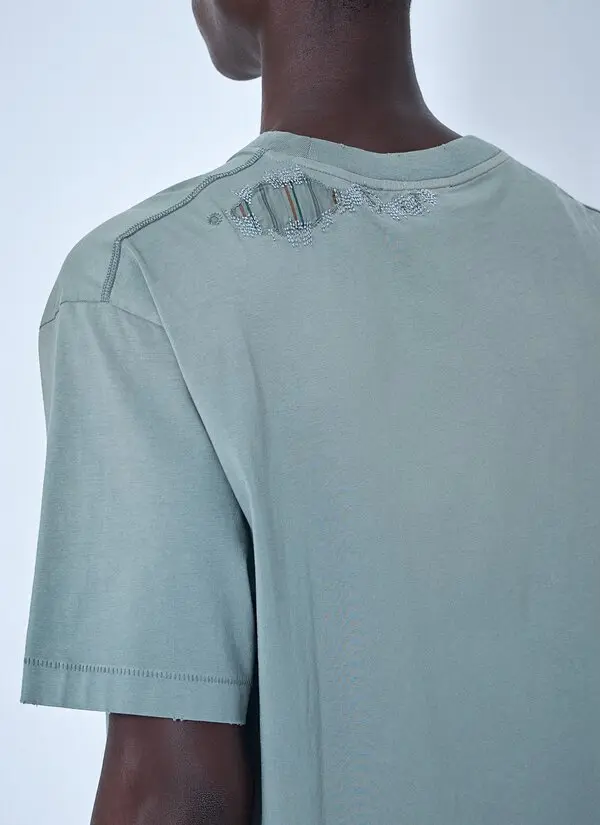 Acne Studios Logo Motif Cotton T-shirt