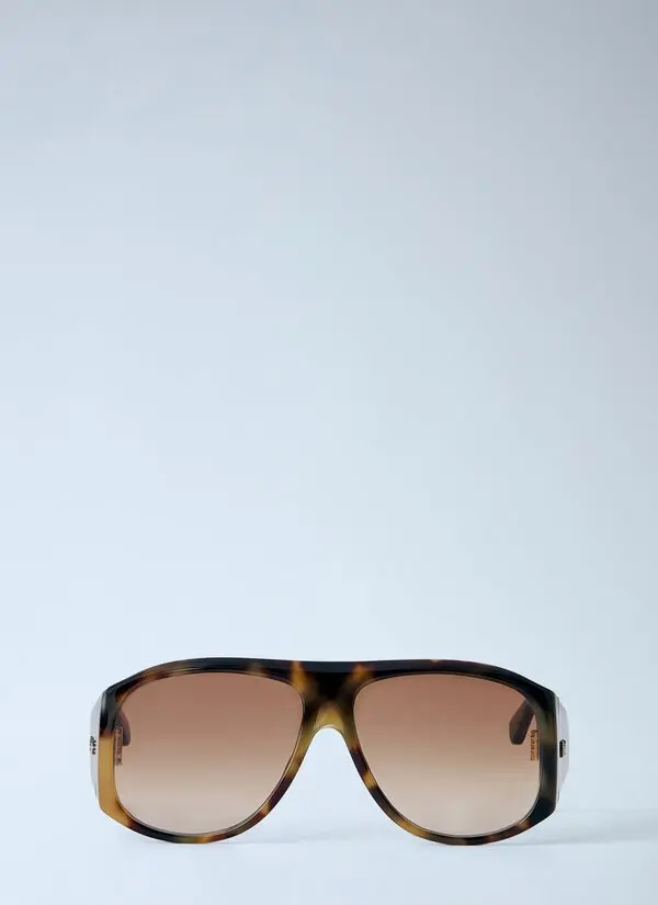 Chloé Aviator Sunglasses With Gradient Lenses - Multicolor