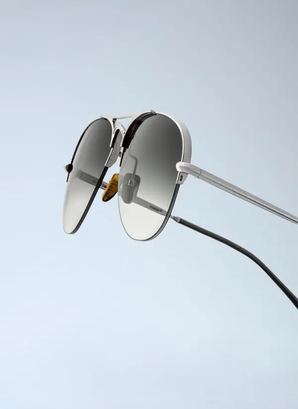 JACQUES MARIE MAGE Amelia Aviator Sunglasses