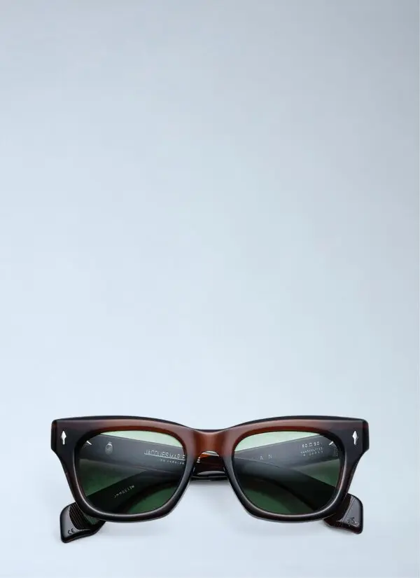 JACQUES MARIE MAGE Dealan Collector's Edition Sunglasses - Brown