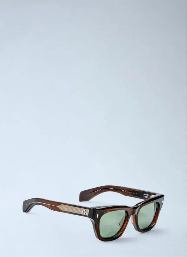 JACQUES MARIE MAGE Dealan Collector's Edition Sunglasses - Brown