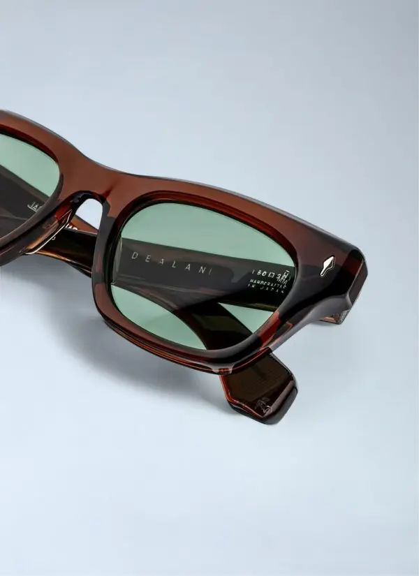JACQUES MARIE MAGE Dealan Collector's Edition Sunglasses - Brown