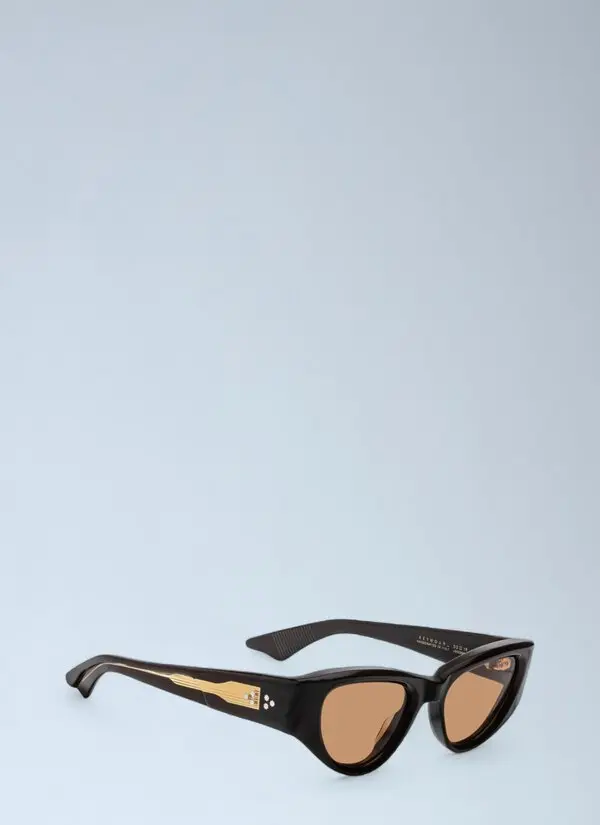 JACQUES MARIE MAGE Seymour Cat-eye Sunglasses - Brown