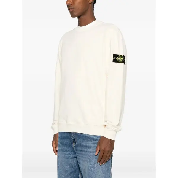 Stone Island Neutrals Sweaters & Knitwear Sweatshirts - Cream