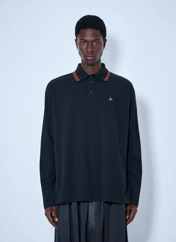 VIVIENNE WESTWOOD Long Sleeve Polo Shirt