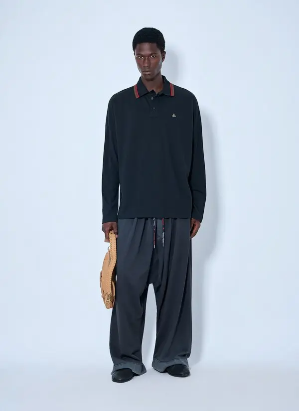 VIVIENNE WESTWOOD Long Sleeve Polo Shirt