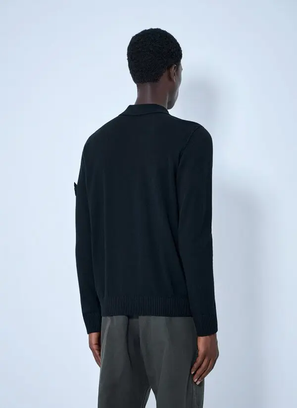 Stone Island Long Sleeve Polo Knit