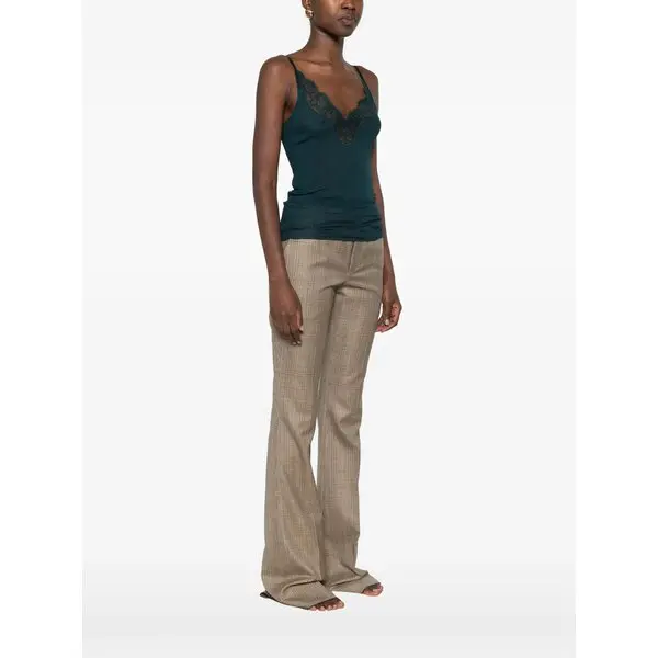 Saint Laurent Neutrals Tops Vests & Tank Tops