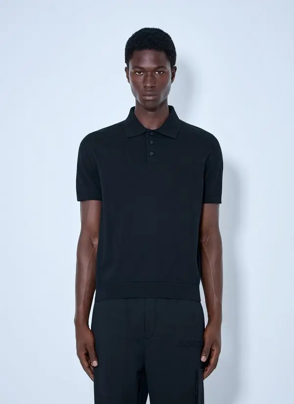 Moncler Piqué Polo Shirt